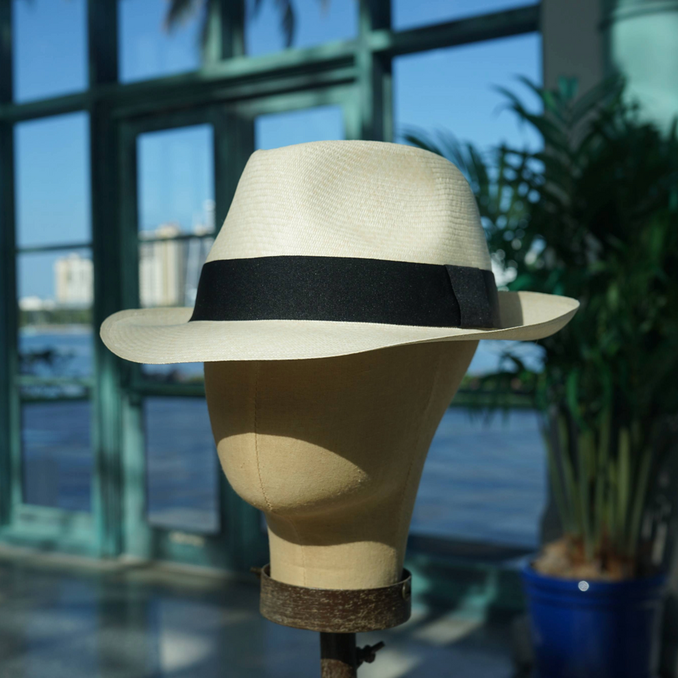 Deluxe Montecristi Cuban Hand Woven Panama Hat (Fine Weave) – Flagler ...